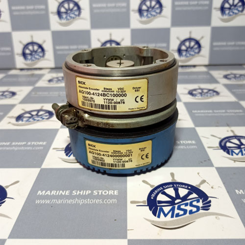 SICK ABSOLUTE ENCODER AG100-4124BC100000-1 DRIVER SSI - Marine Ship Store