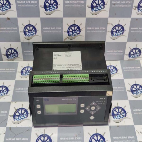 DEIF MDR-2-600030009.10 WITH DISPLAY MULTI DIFFERENTIAL RELAY UNIT ...