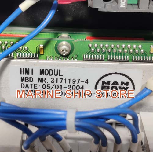 MAN B&W MBD-3171197-4-73757981-01 NABCO-NK040020 HMI MODUL - Marine ...