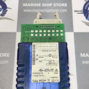 SAIA PCD3.E110 DIGITAL ANALOG INPUT CONTROL MODULE - Marine Ship Store