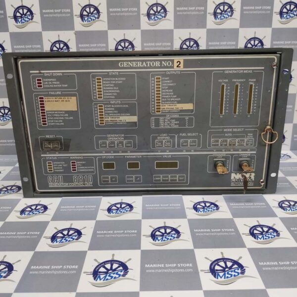 KONGSBERG NORCONTROL AUTOMATION GCU 8810 GENERATOR CONTROL UNIT ...