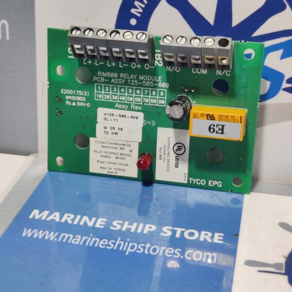 TYCO RIM800 RELAY INTERFACE MODULE - Marine Ship Store