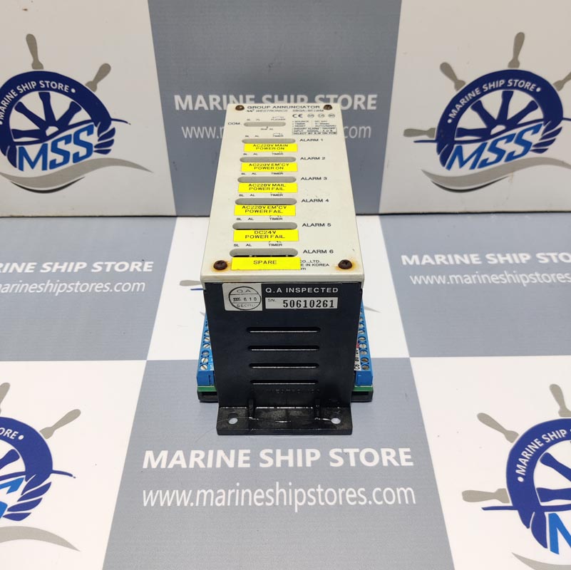 WESTRONICS SBGA-6P1WM GROUP ANNUNCIATOR - Marine Ship Store