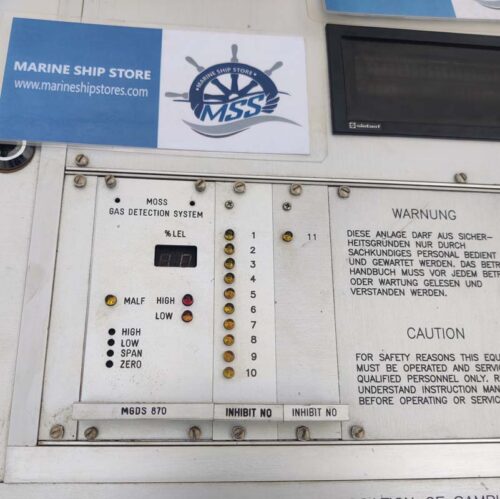 KVERNER ELEKTRO A.S MOSS GAS DETECTION SYSTEM - Marine Ship Store