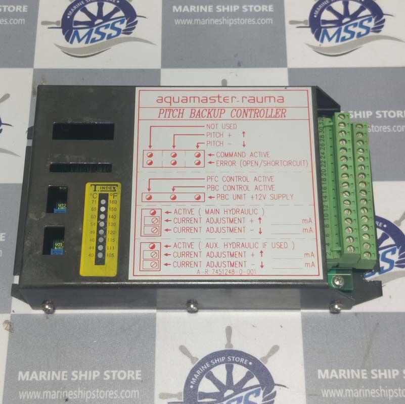 AQUAMASTER-RAUMA KAMEWA KAMEWA PBC-01-ACD-7353679-001 PITCH BACKUP CONTROLLER - Marine Ship Store