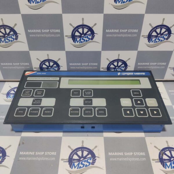 LYNGSO MARINE EGS-2000-960170010 GOVERNOR CONTROL PANEL - Marine Ship Store