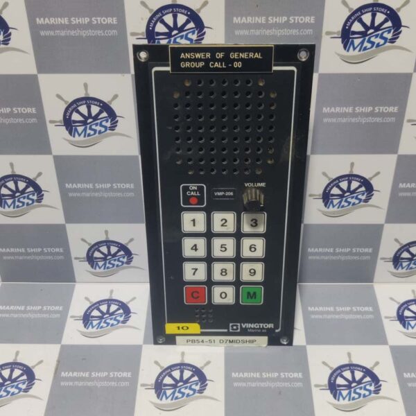 VINGTOR VMP-206 MAIN STATION - Marine Ship Store