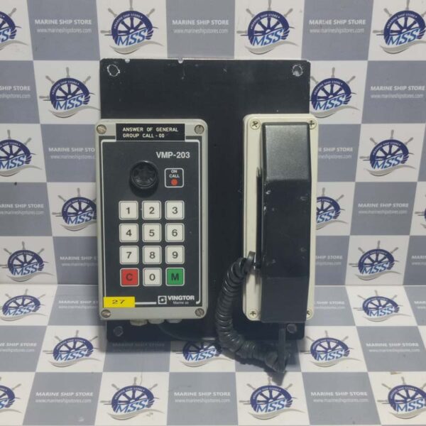 ZENITEL NORWAY VINGTOR VMP-203 MARINE TELEPHONE - Marine Ship Store