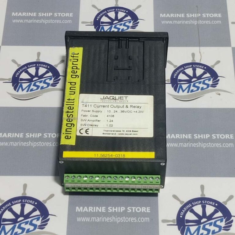 JAQUET T411-1.24 CURRENT OUTPUT AND RELAY - Marine Ship Store
