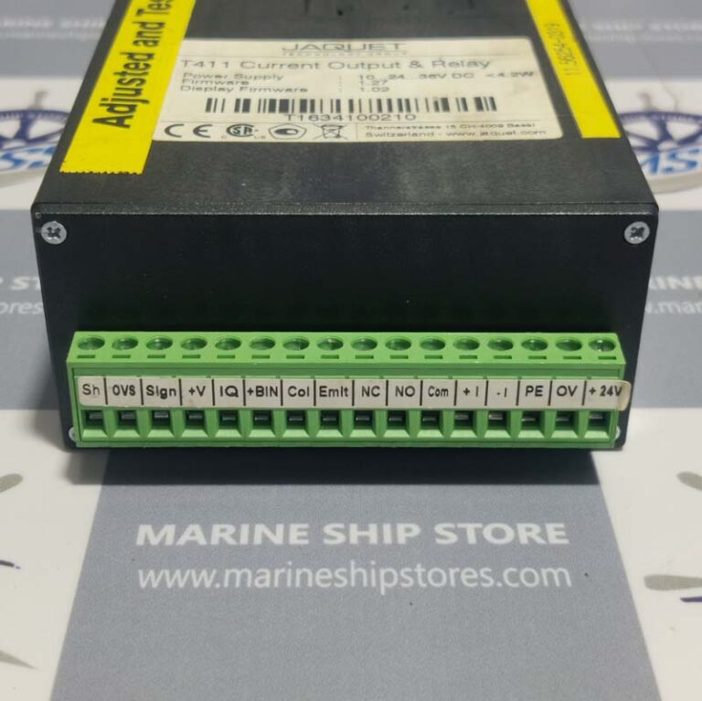 JAQUET T411-1.27 CURRENT OUTPUT AND RELAY - Marine Ship Store