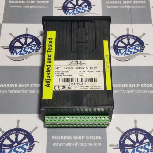 JAQUET T411-1.27 CURRENT OUTPUT AND RELAY - Marine Ship Store