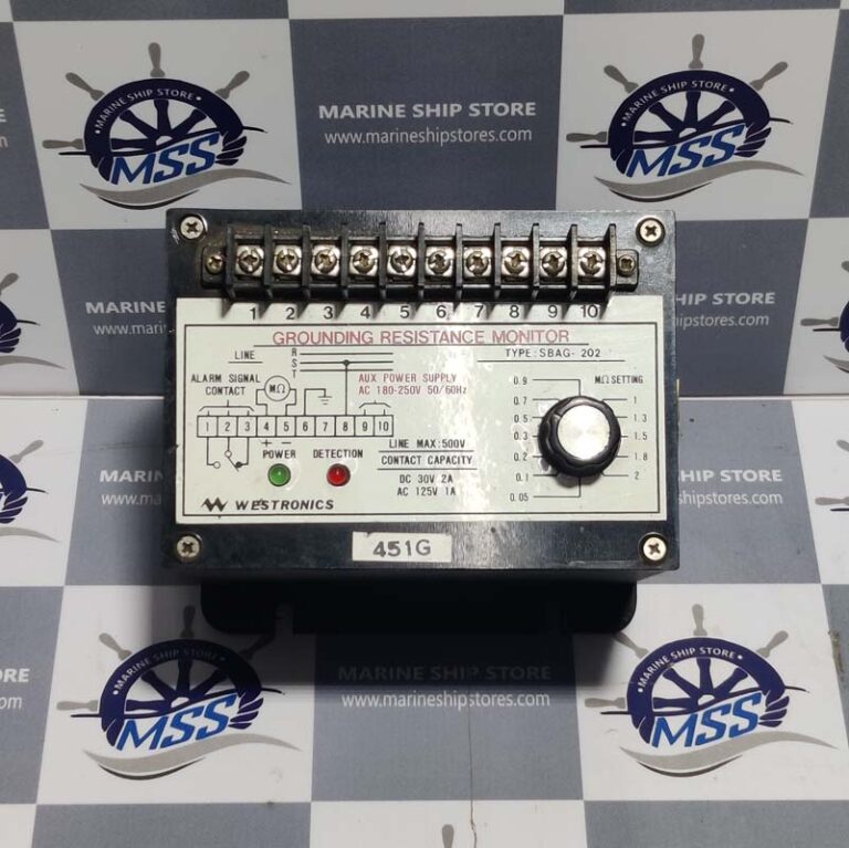 WESTRONICS SBAG-202 GROUNDING RESISTANCE MONITOR - Marine Ship Store