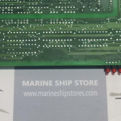 CSI TYPE 8016 NO-900041C 16CH ANALOGUE INPUT CARD - Marine Ship Store