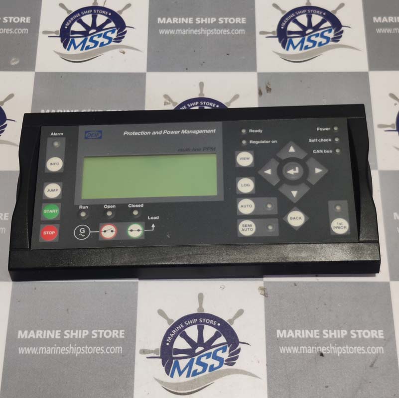 DEIF PPM-3-DG-920015536.10 WITH DISPLAY-CABLE PROTECTION AND POWER ...