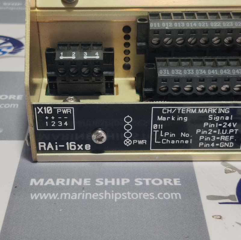 KONGSBERG MARITIME RAi-16e PN-329714 REV.B6 334365A REMOTE ANALOG INPUT ...