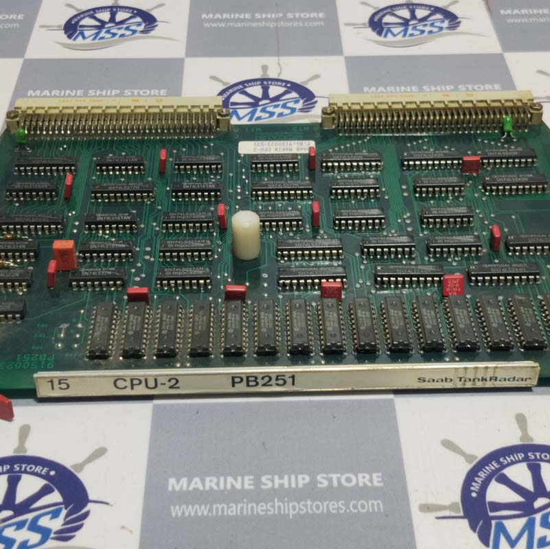 SAAB TANKRADAR CPU-2 PB251 PCB BOARD - Marine Ship Store