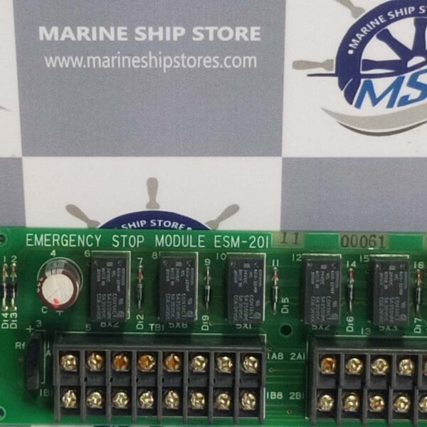 TERASAKI ESM-201-K-949-6-001B EMERGENCY STOP MODULE - Marine Ship Store