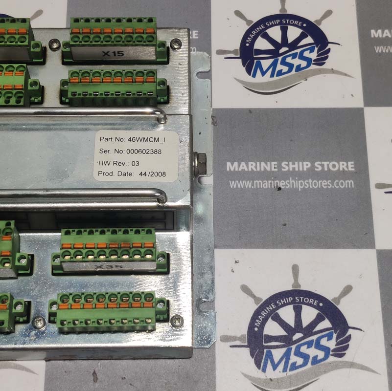 WARTSILA MCM-11 PN-46WMCM_I HW-REV.03 MAIN CONTROL MODULE - Marine Ship ...