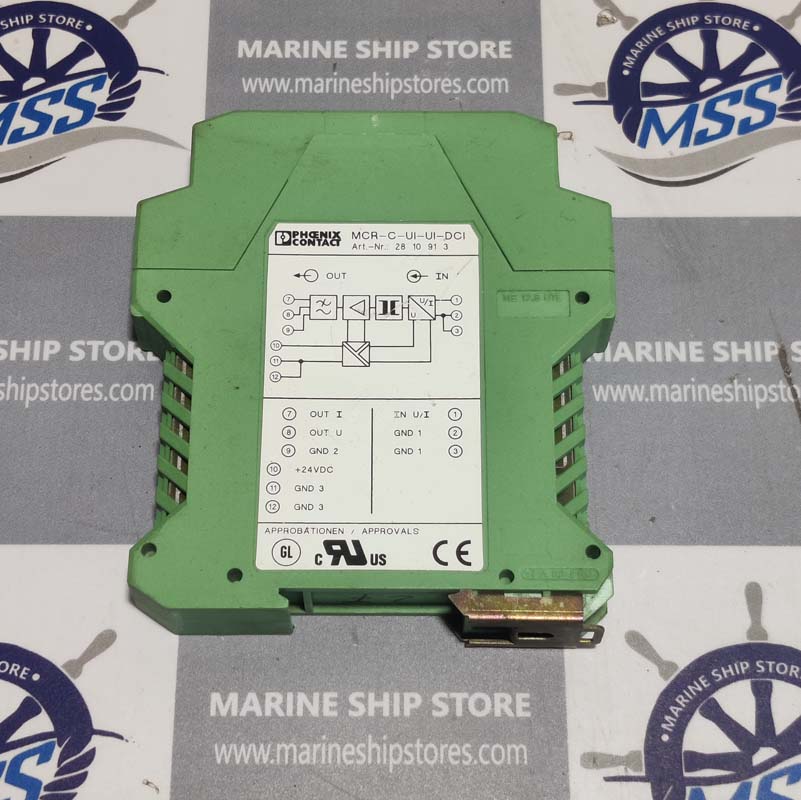 PHOENIX CONTACT MCR-C-UI-UI-DCI SIGNAL CONDITIONER - Marine Ship Store