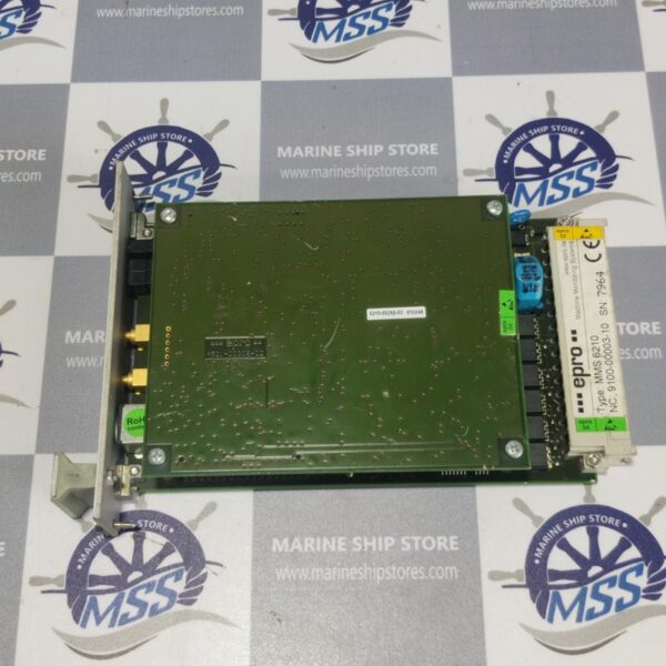 EPRO MMS6210 DUAL CHANNEL SHAFT DISPLACEMENT MONITOR CARD - Marine Ship ...