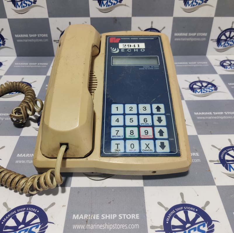 FEDERAL SIGNAL CORPORATION ECHO-E-DSM DESK INTERCOM STATION - Marine ...