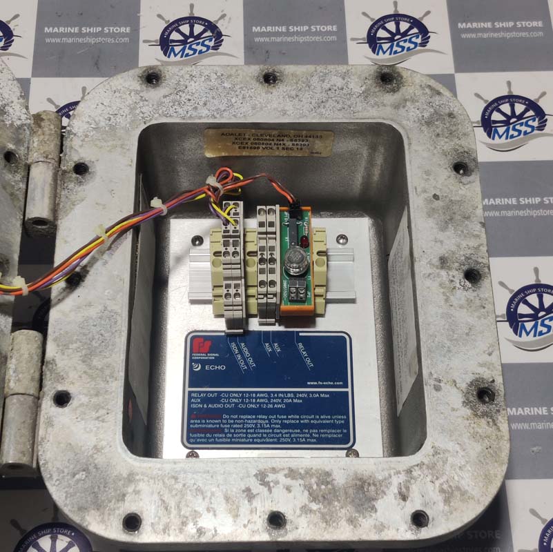 FEDERAL SIGNAL-ECHO E1-EX EXPLOSION-PROOF DIGITAL INTERCOM STATION ...