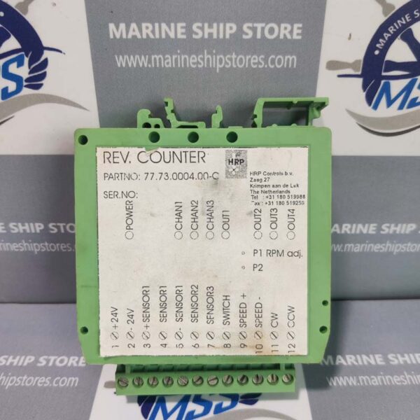 HRP CONTROLS 77.73.0004.00-C REV COUNTER UNIT - Marine Ship Store