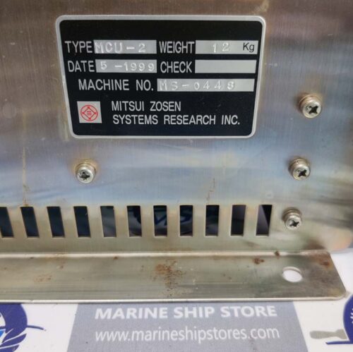 MITSUI ZOSEN SYSTEMS MCU-2 MAIN CONTROL UNIT - Marine Ship Store