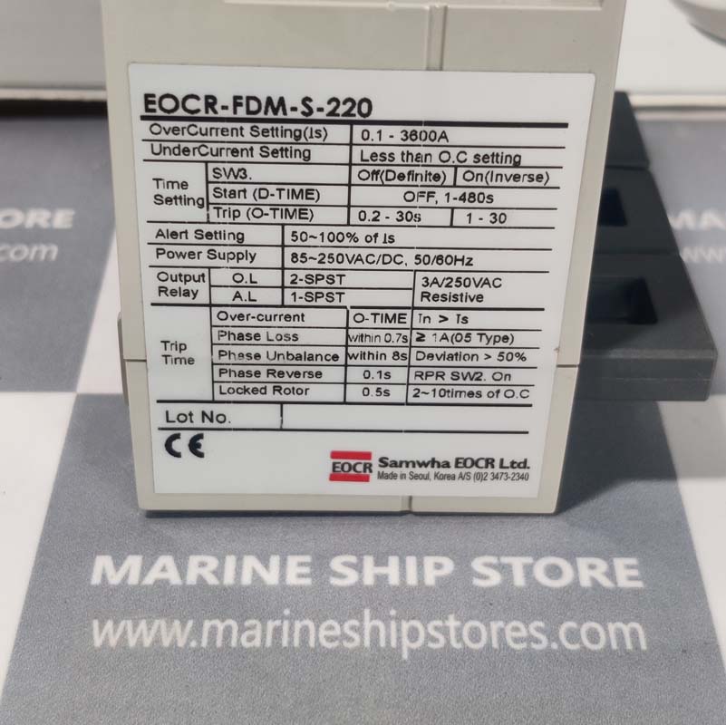 SAMWHA EOCR-FDM-S-220 CONVERTER - Marine Ship Store