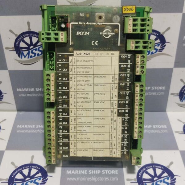 STEIN SOHN VISTA AUTOMATION DCI-24-F105003-A DIGITAL CONTACT INPUT ...