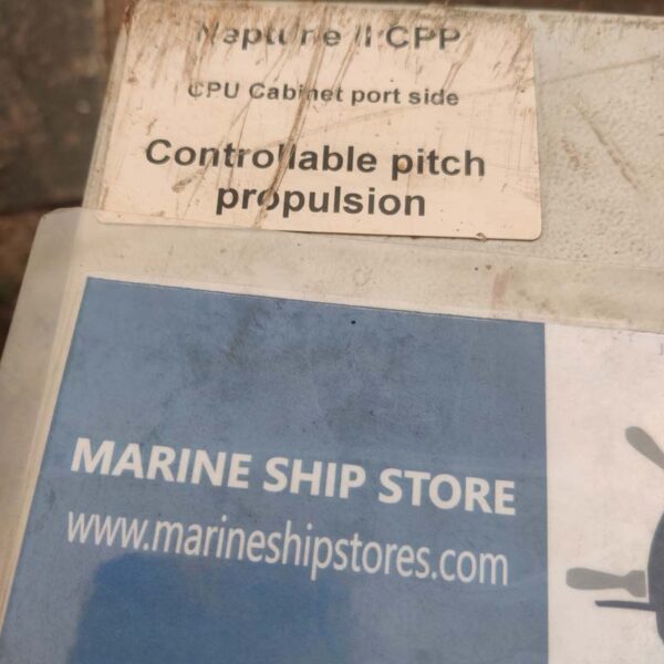 BRUNVOLL NEPTURE II CPP CPU CABINET FOR CONTROLLABLE PITCH PROPULSION ...