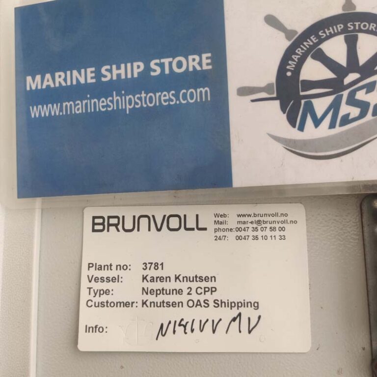 BRUNVOLL NEPTURE II CPP CPU CABINET FOR CONTROLLABLE PITCH PROPULSION ...