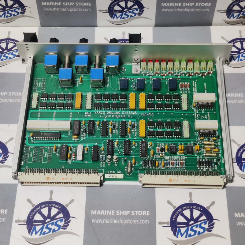 VARCO DRILLING SYSTEM SCR INTERFACE II 92450 REV-D PCB CARD - Marine ...