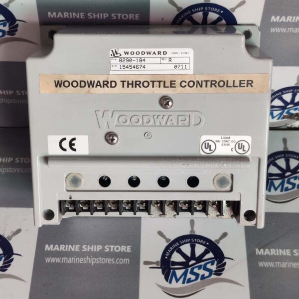 WOODWARD 8290-184 REV-R THROTTLE CONTROLLER - Marine Ship Store