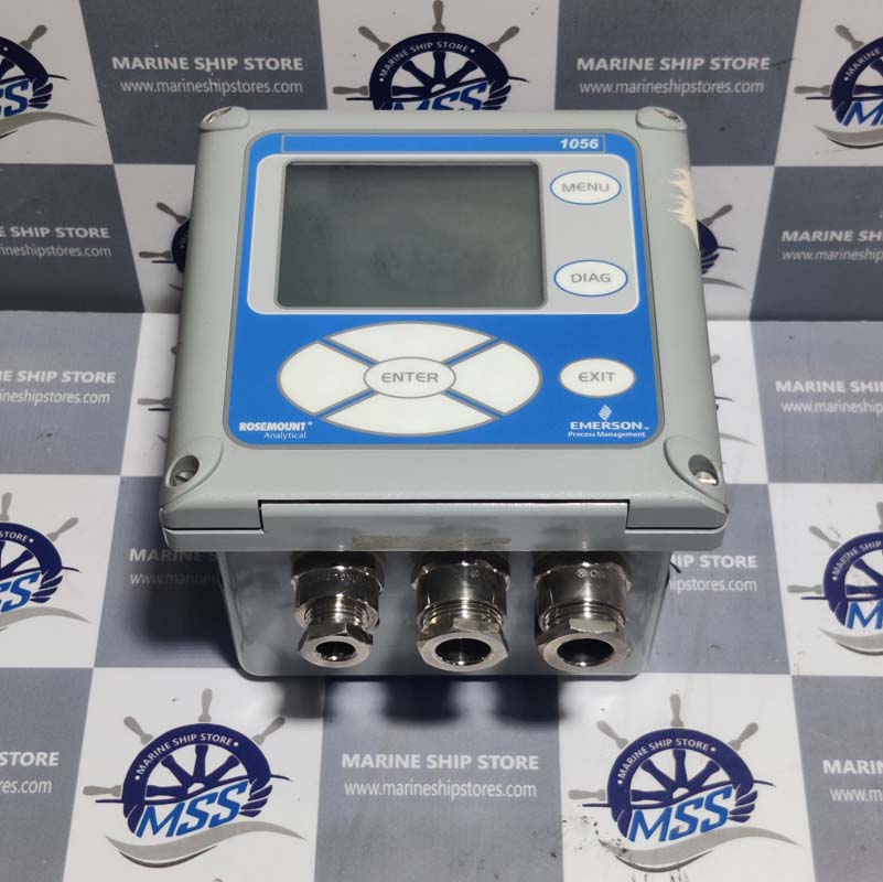 ROSEMOUNT EMERSON 1056-01-21-38-AN DUAL INPUT ANALYZER - Marine Ship Store
