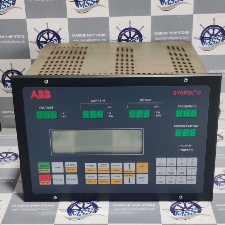 ABB SYNPOL D 3DDE 300 400 CMA-120 GENERATOR CONTROL & MANAGEMENT ...