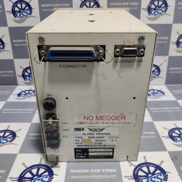 JRCS-NADA SMS-U20F-A35K-MP-262IIA-35KRB3 ALARM PRINTER - Marine Ship Store