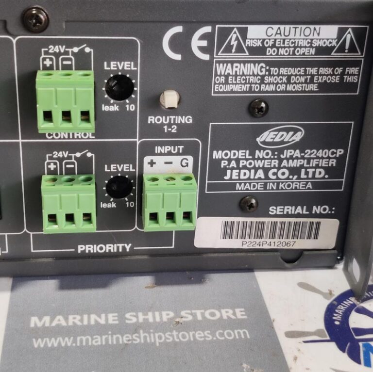 JEDIA UPA-2240 JPA-2240CP 2-CHANNEL P.A POWER AMPLIFIER - Marine Ship Store
