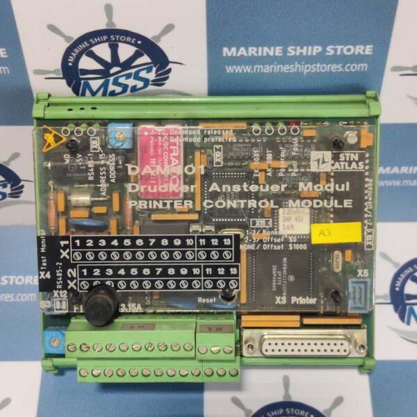 STN ATLAS DAM-401 PRINTER CONTROL MODULE - Marine Ship Store
