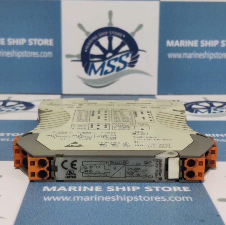 WEIDMULLER 843227-06 WTS4 PT100-4 SELECT-C TEMPERATURE CONVERTER ...