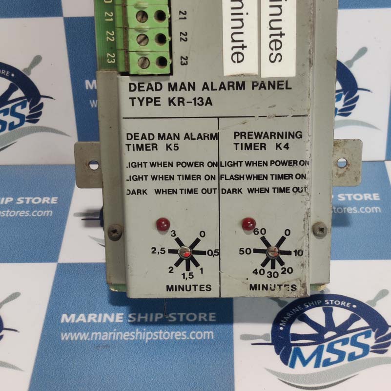 AUTRONICA KR-13A DEAD MAN ALARM PANEL - Marine Ship Store