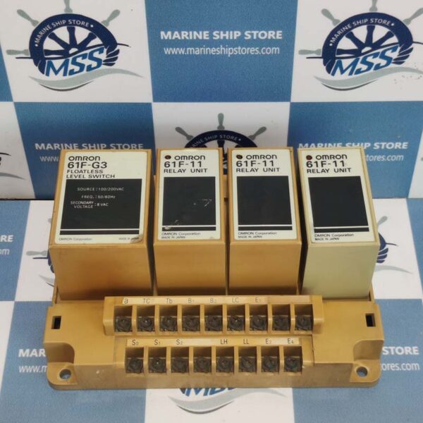 OMRON 61F-G3 FLOATLESS LEVEL SWITCH - Marine Ship Store