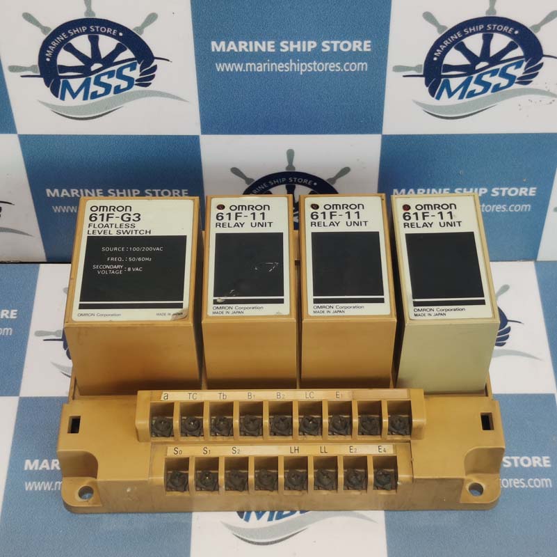 OMRON 61F-G3 FLOATLESS LEVEL SWITCH - Marine Ship Store