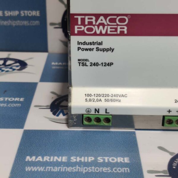 TRACO POWER TSL 240-124P INDUSTRIAL POWER SUPPLY - Marine Ship Store
