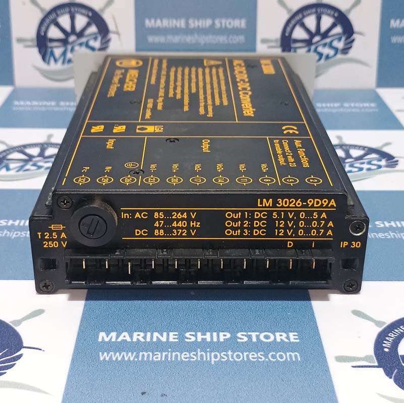 MELCHER POWER M3000 LM3026-9D9A AC-DC DC-DC CONVERTER - Marine Ship Store