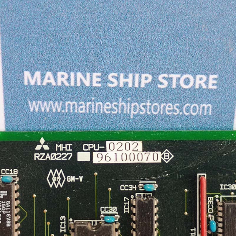 MITSUBISHI MHI CPU-0202-RZA0227-96100070 PCB CARD - Marine Ship Store