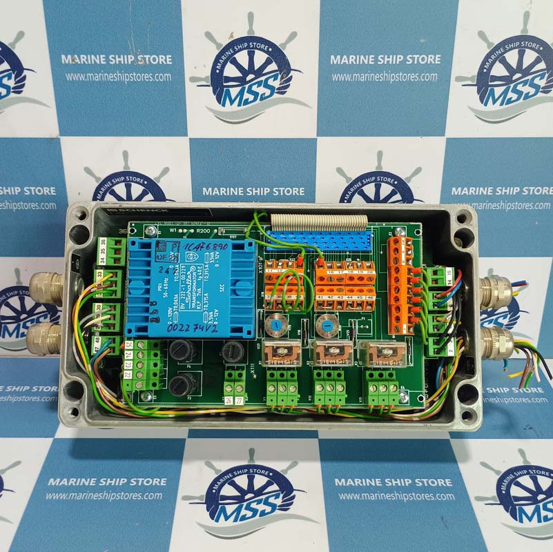 SCHENCK VIBROCONTROL VC-1000 CV-110 VIBRATION MONITORING UNIT - Marine ...