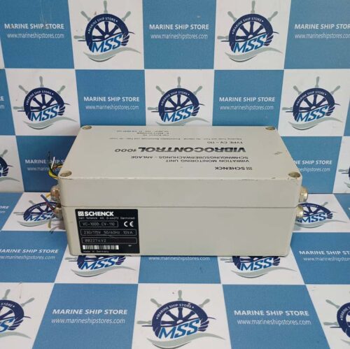 SCHENCK VIBROCONTROL VC-1000 CV-110 VIBRATION MONITORING UNIT - Marine ...