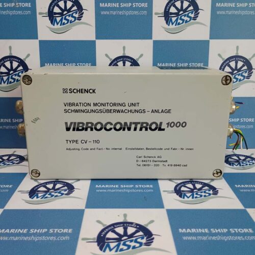 SCHENCK VIBROCONTROL VC-1000 CV-110 VIBRATION MONITORING UNIT - Marine ...