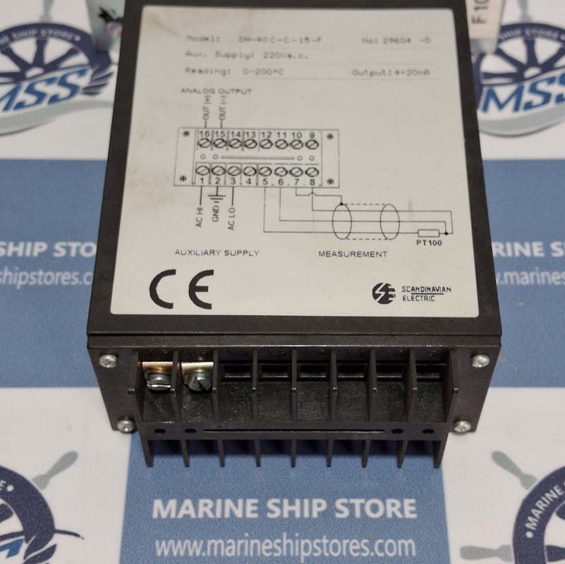 SCANDINAVIAN ELECTRIC DH-40-C-C-15-F POWER SUPPLY - Marine Ship Store